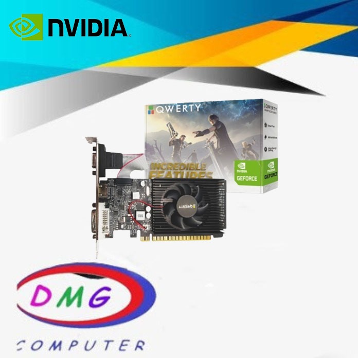 Jual VGA QWERTY GeForce GT 610 2GB DDR3 / Qwerty GT 610 2GB | Shopee Indonesia
