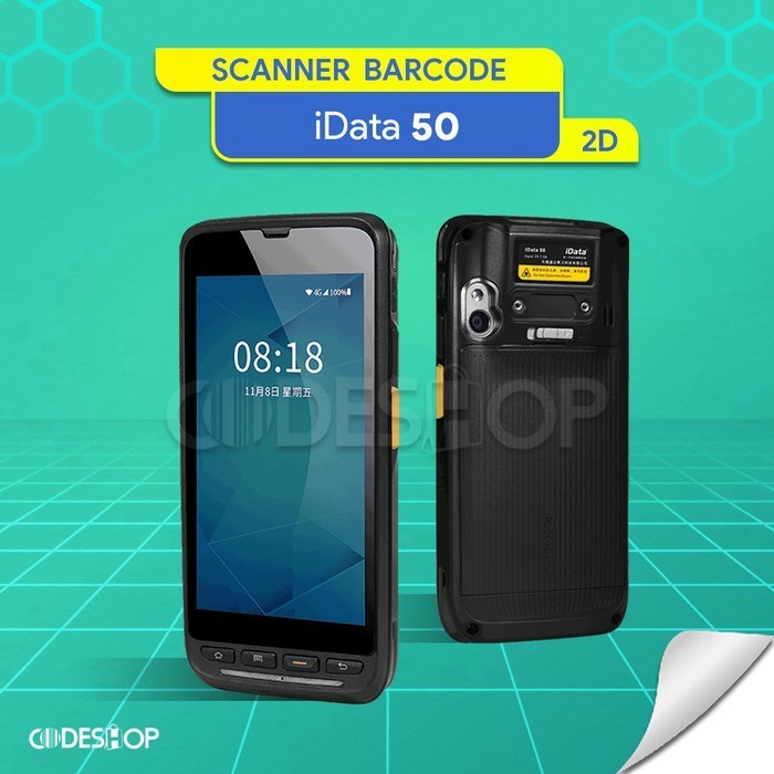 Jual Scanner Barcode Idata 50P PDT PDA Mobile Andorid 2D WIFI Bluetooth ...