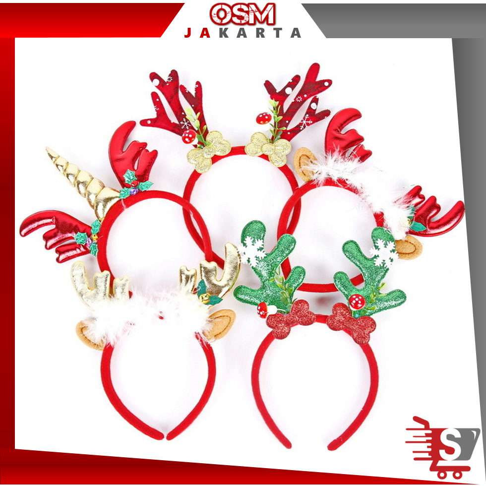 Jual OSM JKT F6025 Bando Natal / Bando Natal Anak-Anak & Dewasa ...