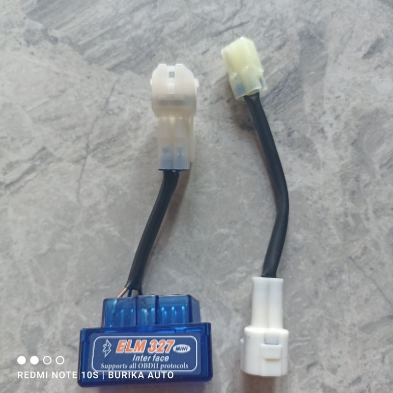 Jual paket tools obd 2 elm 327 scanner injeksi honda dan yamaha ...