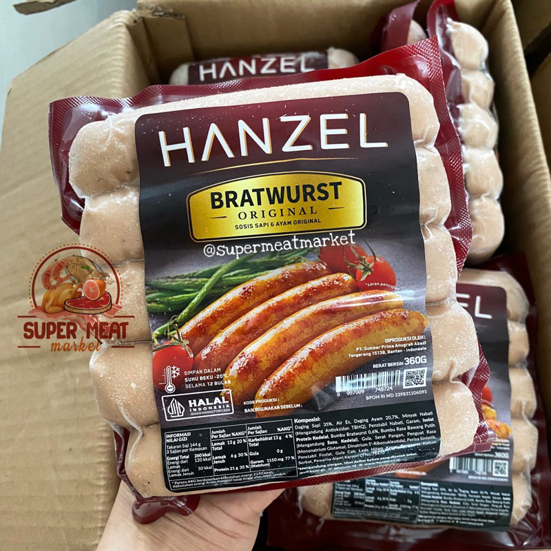 Jual Hanzel Bratwurst Original | Shopee Indonesia