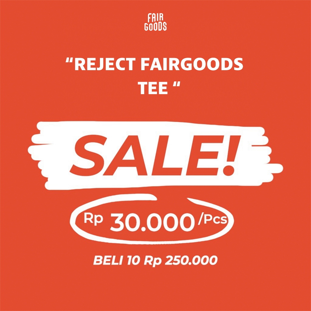 Jual FAIRGOODS Random Reject Sale T shirt ALL COLOR | Shopee Indonesia