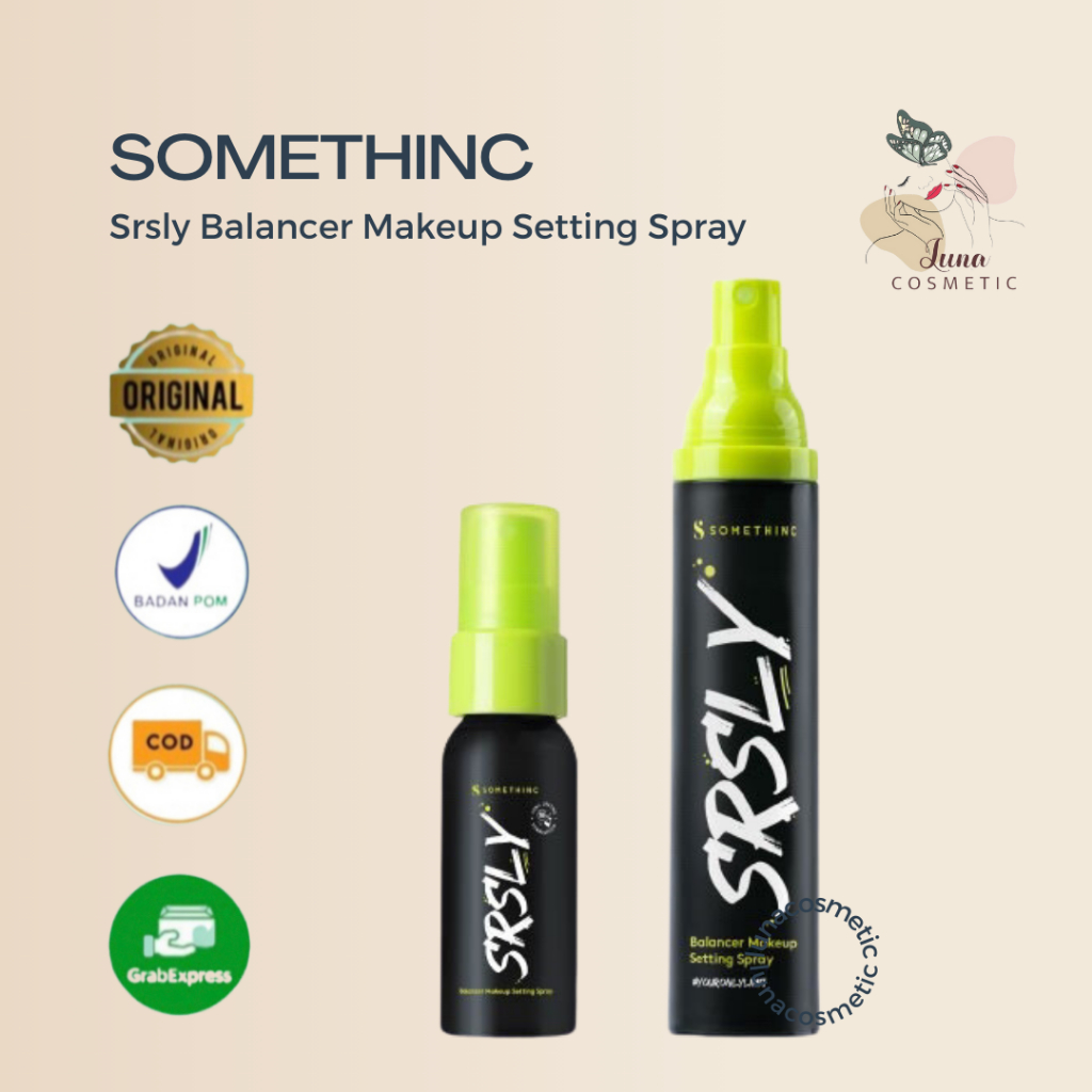 Jual SOMETHINC SRSLY Balancer Make Up Setting Spray - Make Up Tahan ...