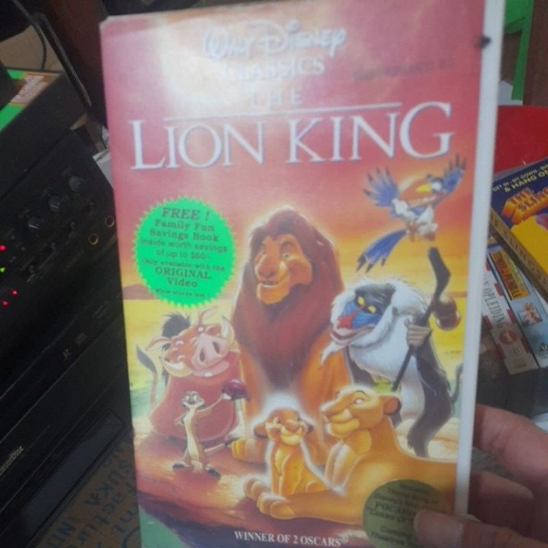 Jual kaset vhs lion king walt disney kondisi baik | Shopee Indonesia