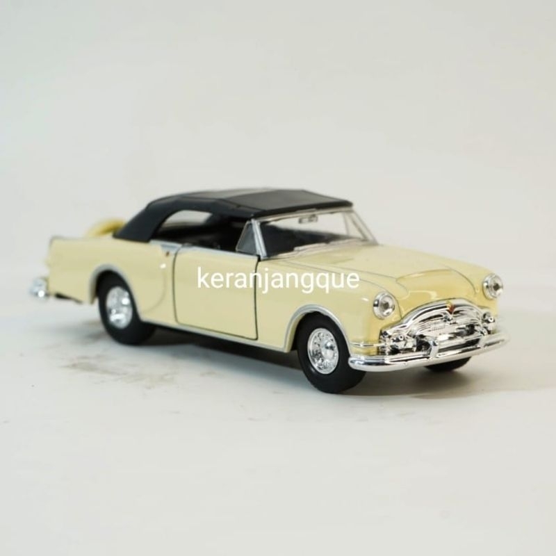 Jual Welly Nex 1/37 Diecast mobil 63 Packard Caribbean (biege) | Shopee ...