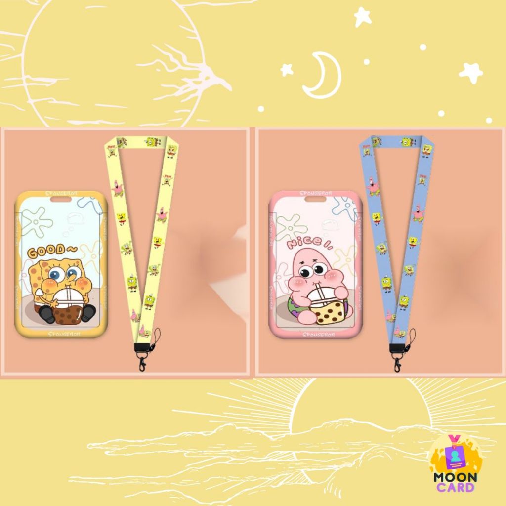 Jual ID card Lanyard Spongebob Patrick Karakter Lucu | Shopee Indonesia