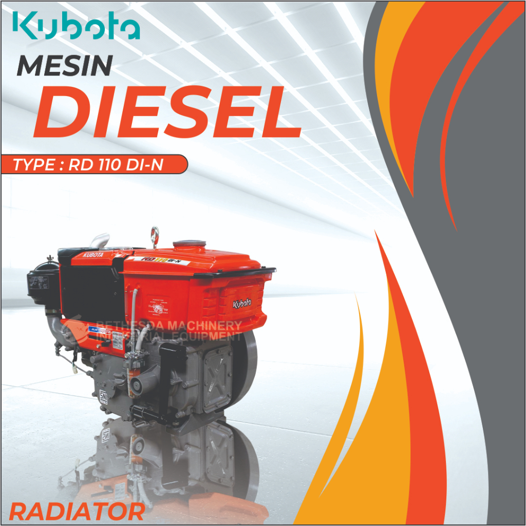 Jual Mesin Diesel Kubota RD 110 N 11Hp | Shopee Indonesia