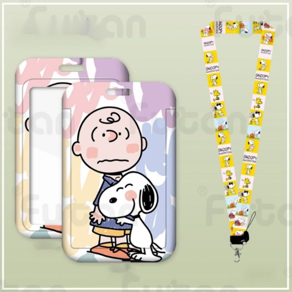 Jual ID card Lanyard Snoopy Kartu Karakter Lucu | Shopee Indonesia