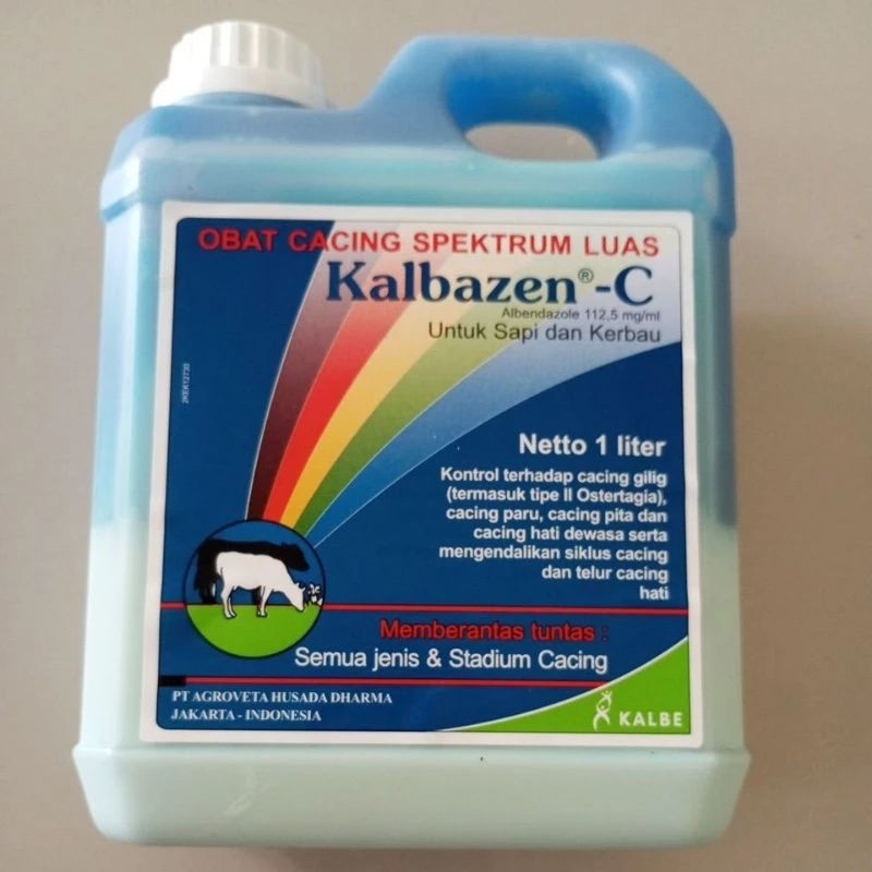 Jual Kalbazen C oral obat cacing hewan ternak sapi | Shopee Indonesia