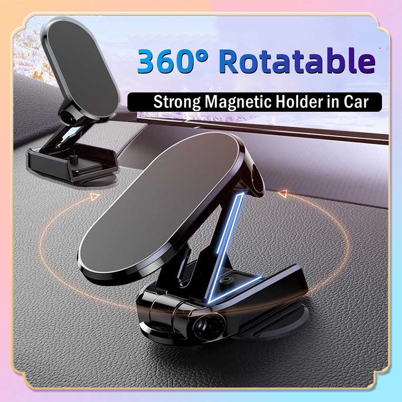 Jual Bracket Holder Handphone Magnetic Lipat Putar360° Bracket Holder ...