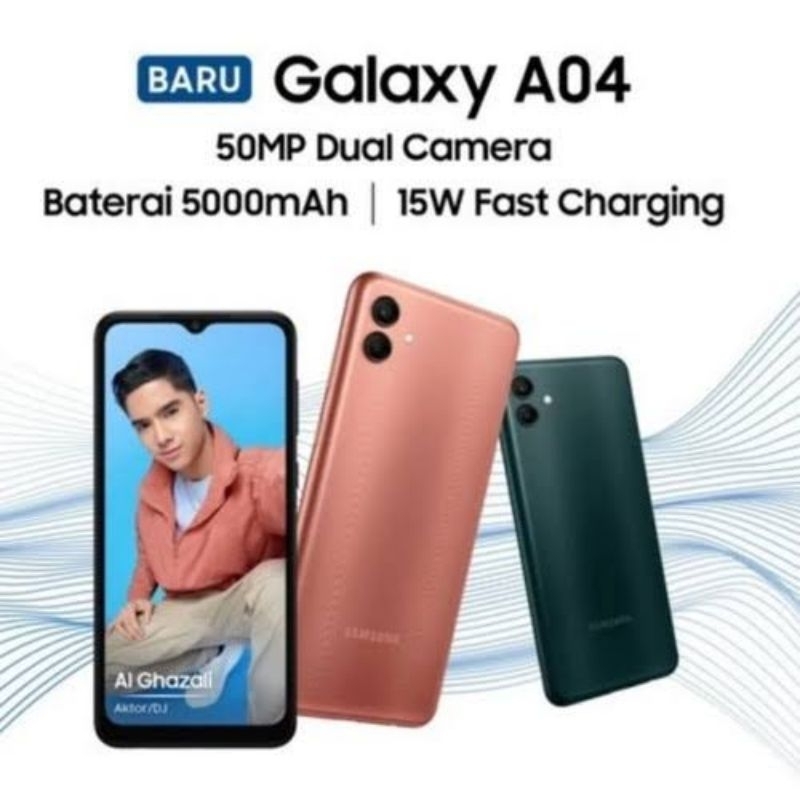 Jual SAMSUNG GALAXY A04 RAM 4GB + 64GB | Shopee Indonesia