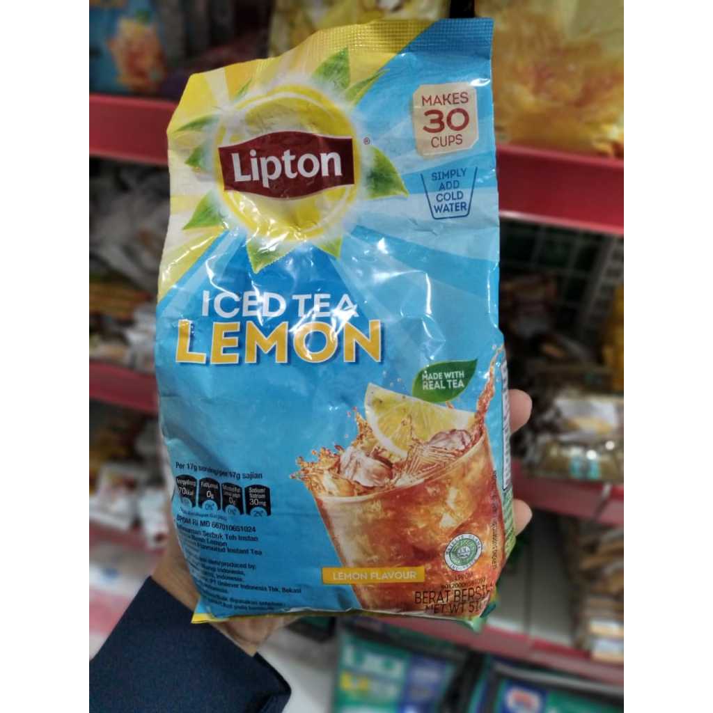 Jual Lipton Ice Tea Lemon 510gr | Shopee Indonesia