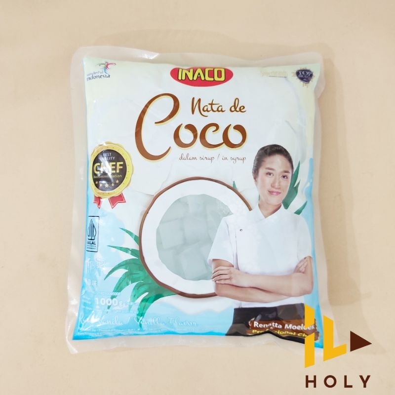 Jual INACO Nata De Coco Vanilla 1kg | Shopee Indonesia