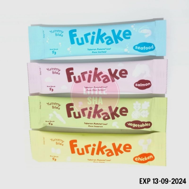 Jual [ECER] Yummy Bites Furikake 5g SACHET SATUAN / Furikake sachet ...