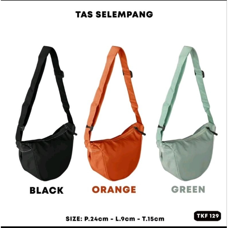 Jual Tas ala Uniqlo/Tas kanvas/Tas selempang/Sling bag | Shopee Indonesia