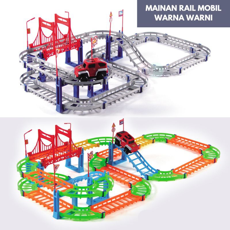 Jual MAINAN EDUKASI TRACK MAINAN EDUKASI LENGKAP DENGAN RAIL WARNA ...