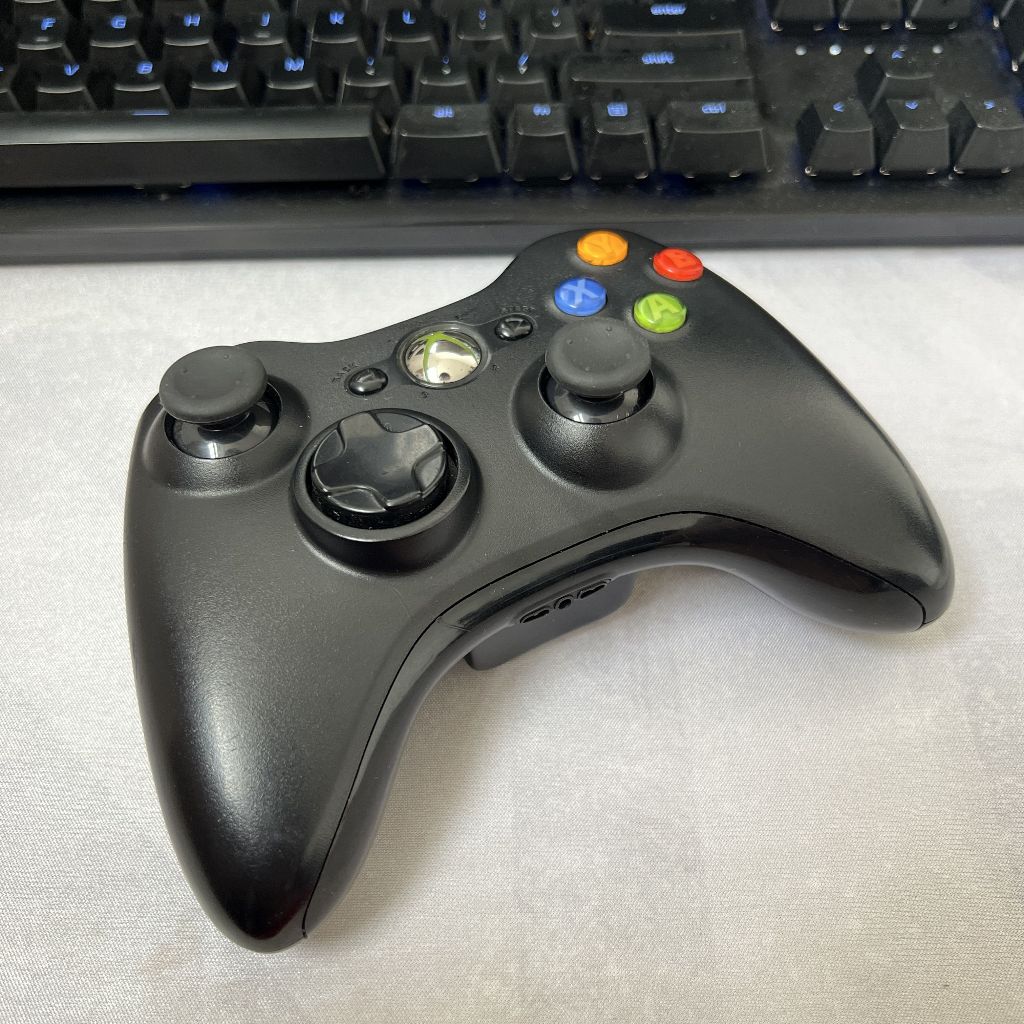 Jual Stick XBOX 360 Wireless Controller - BLACK | Shopee Indonesia