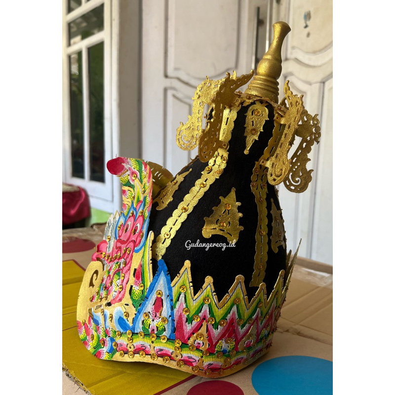 Jual MAHKOTA RAJA KRESNA RAMA BALADEWA IRAHIRAHAN WAYANG ORANG MAHKOTA ...