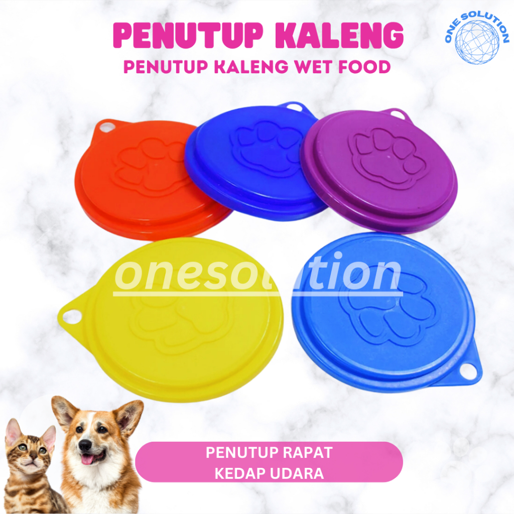 Jual TUTUP KALENG PENUTUP KALENG RAPAT UNTUK WET FOOD CAT DOG MAKANAN ...