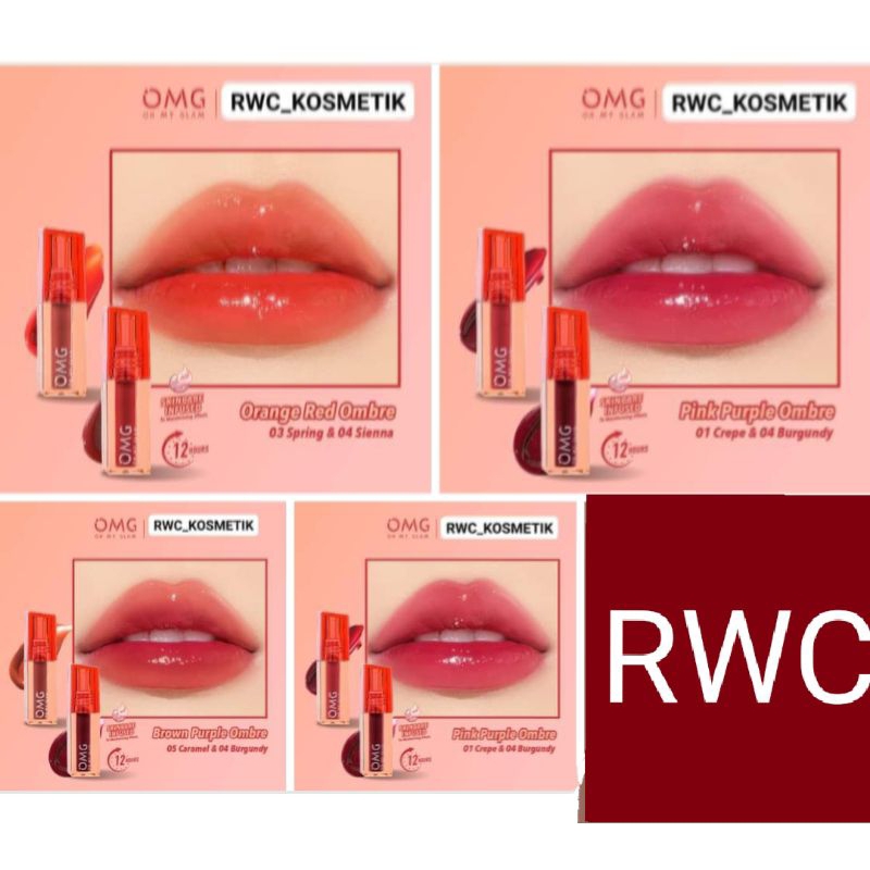Jual OMG Oh My Glam Paket Ombre Lips Parade | Best Ombre Lip Cream ...