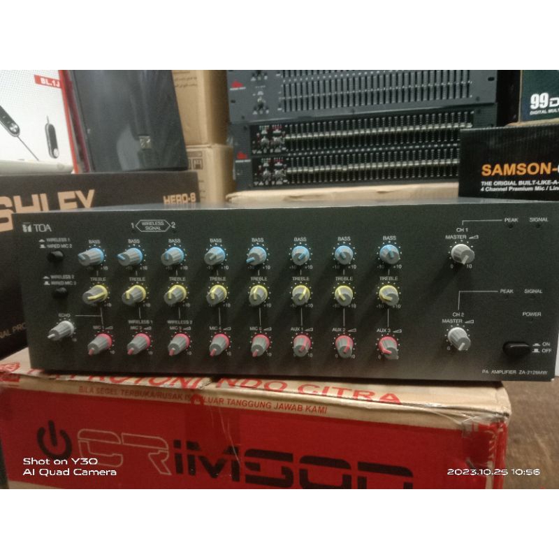 Jual Amplipayer Toa za 2128 ( second ) | Shopee Indonesia