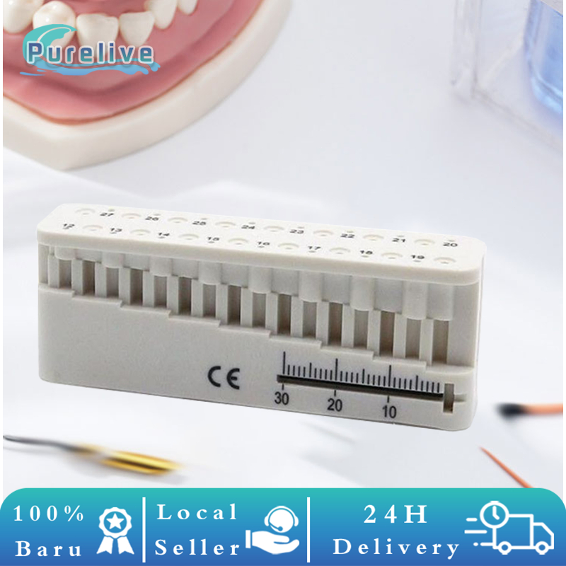 Jual 1Pcs Dental Endo Block File Measurement Board Endo Block Stand ...