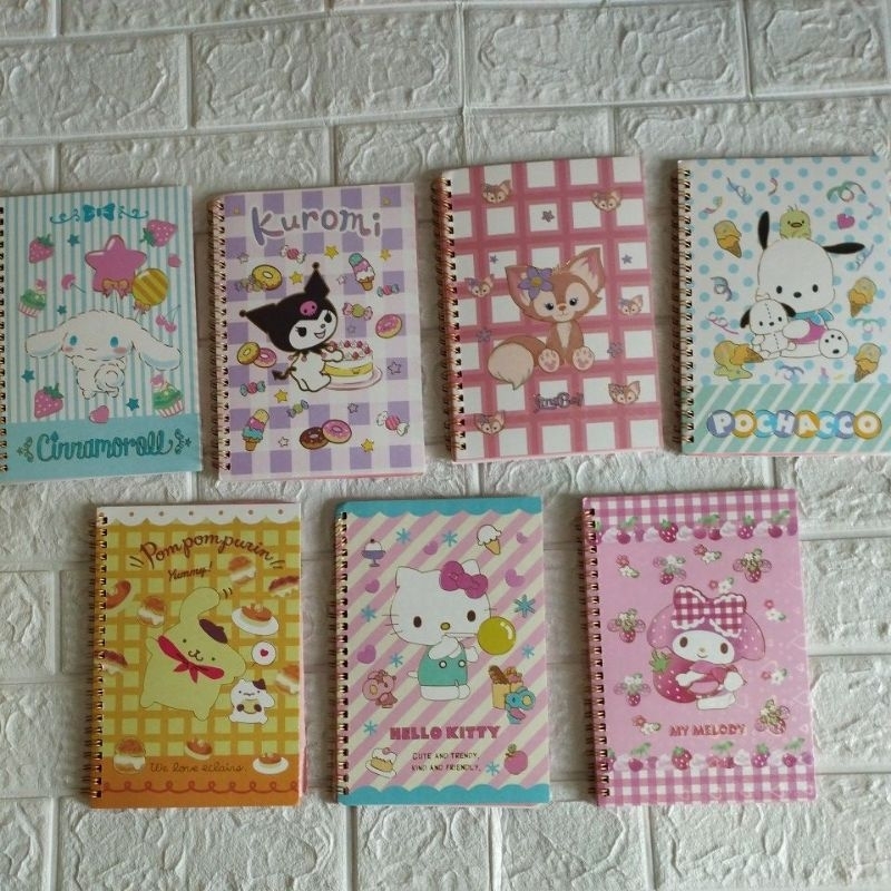 Jual buku tulis spiral sanrio motif | Shopee Indonesia