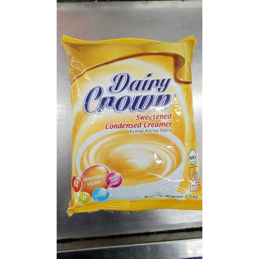 Jual Dairy Crown Original Skm 500 Gr, 1 Kg, 2.5 Kg | Shopee Indonesia