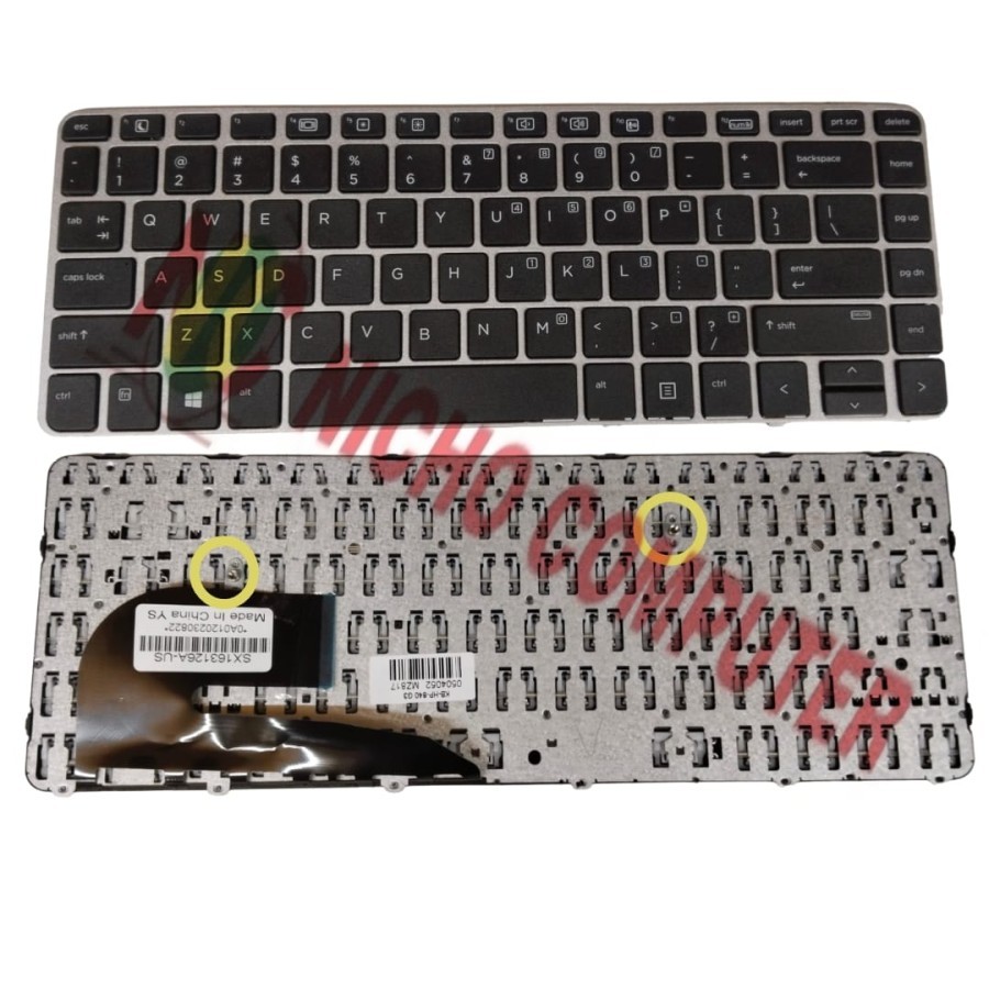 Jual KEYBOARD HP ELITEBOOK 745 G3 840 G3 848 G3 NO POINTER NO LAMPU ...