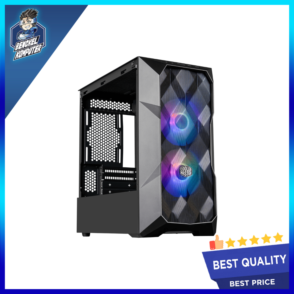 Jual COOLERMASTER TD300 MESH BLACK INCLUDE 2 CF120 FAN | Shopee Indonesia