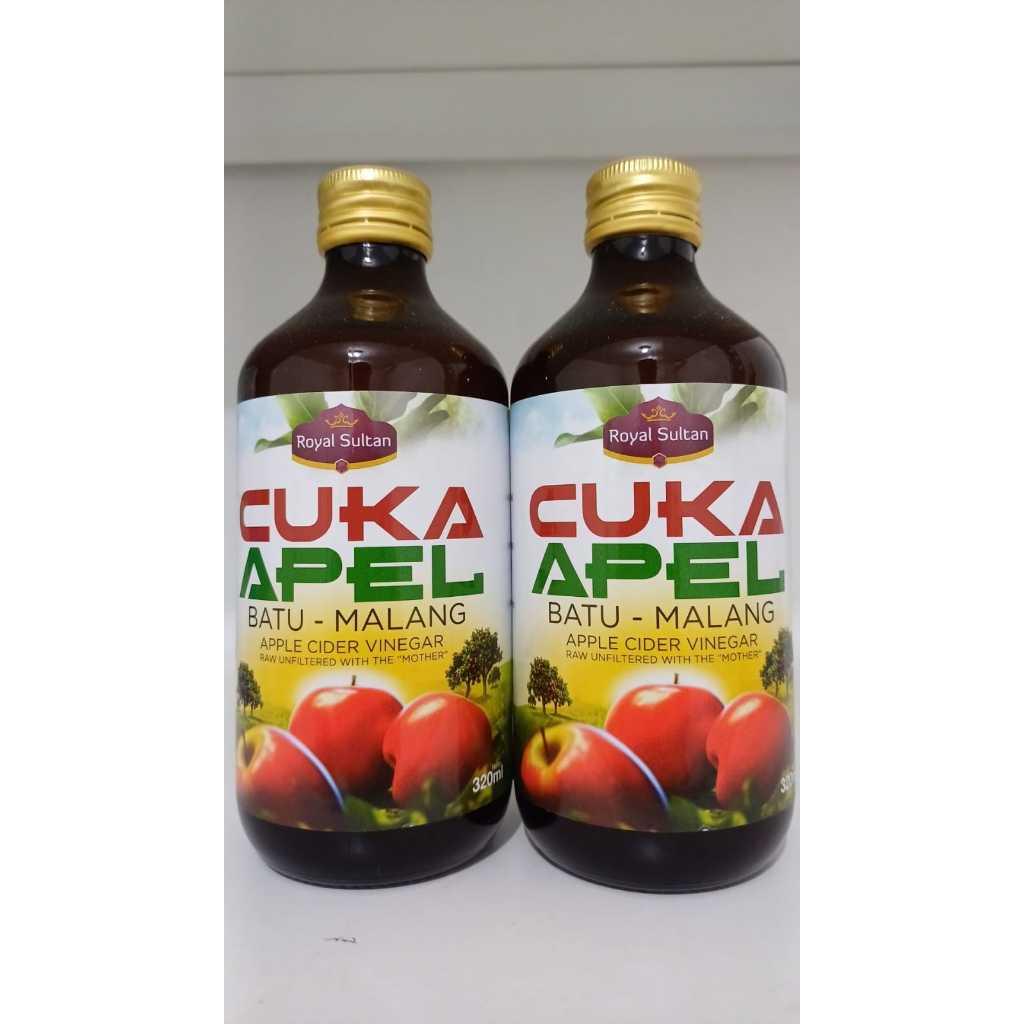 Jual Cuka Apel cider vinegar batu- malang (320ml) | Shopee Indonesia