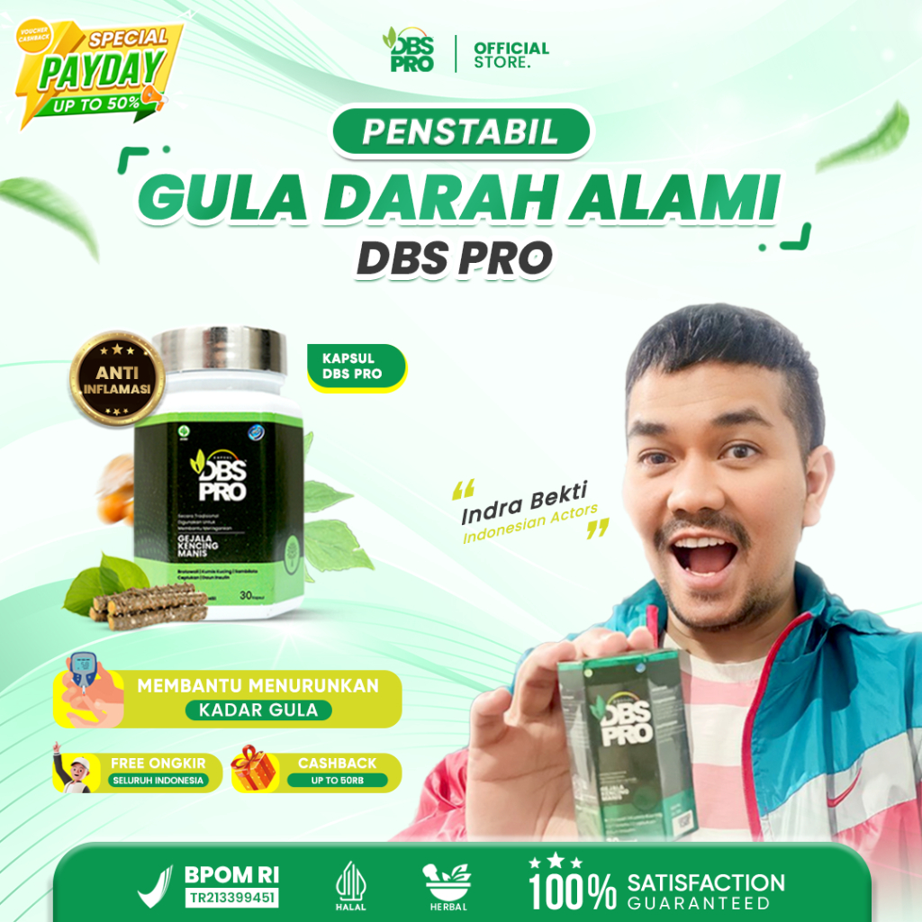 Jual DBS PRO/ KAPSUL KESEHATAN/ KAPSUL STABIL DIABETES REKOMENDASI ...