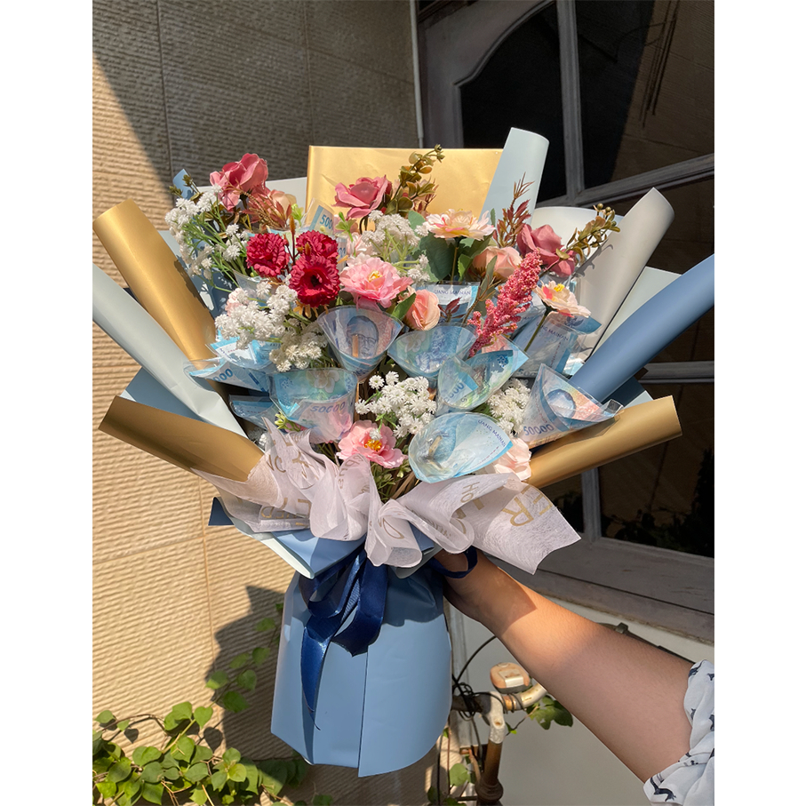 Jual Bunga Buket Uang Mainan/ Bouquet/ Rangkaian Bunga/Buket Kado ...