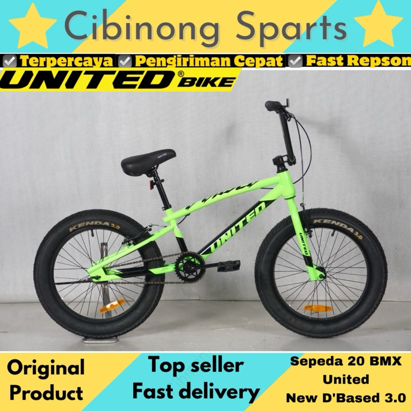 Jual Sepeda Anak BMX 20 United D’Based New Product SNI | Shopee Indonesia