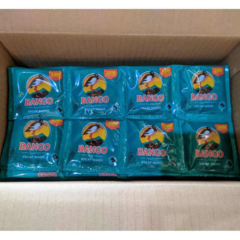 Jual KECAP BANGO RENCENG ISI 12 SACHET KECAP REFILL SACHET SEMBAKO ...