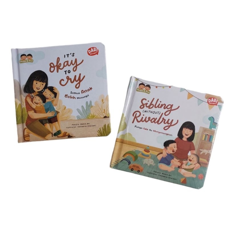Jual MIZAN - BOARD BOOK BASIC SKILL SIBLING WITHOUT RIVALRY & IT'S OKAY ...