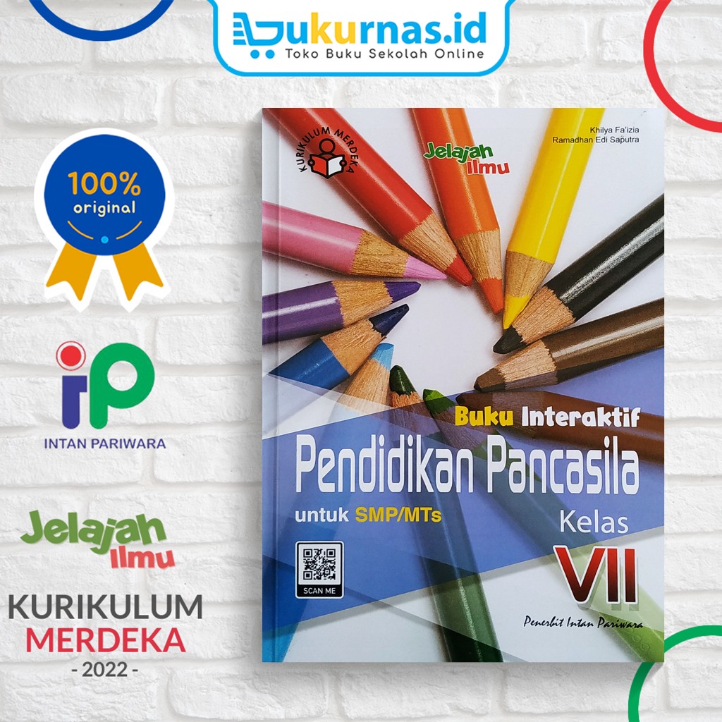 Jual Buku Pendamping PPKn SMP/MTs kelas 7 Kurikulum Merdeka Kurmer - Intan Pariwara | Shopee ...