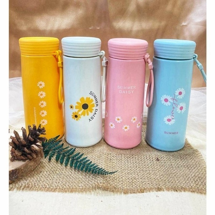 Jual Botol Minum Kaca Daisy / Botol Minum Anak / Botol Daisy / Botol ...