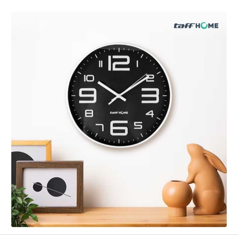 Jual Jam Dinding Bulat Angka Timbul Quartz Creative Design Modern ...