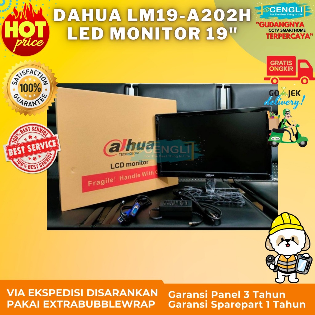 Jual Monitor LCD Aevision 19 inch CCTV Monitor AE-LED19A-2K 1920x1080HD ...