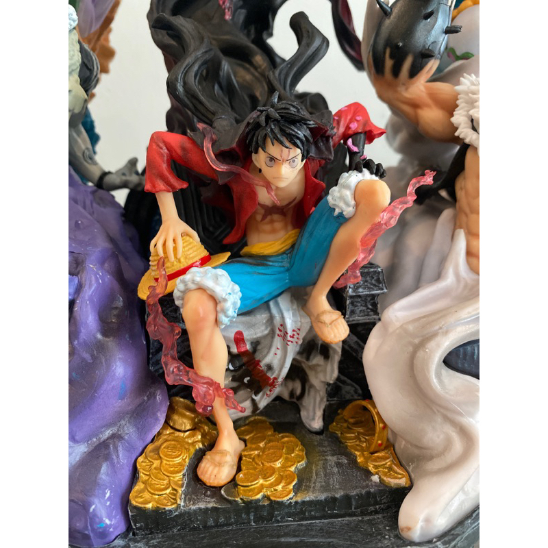 Jual Action Figure Luffy On Throne Giant Big Size Last Sleep Studio ...