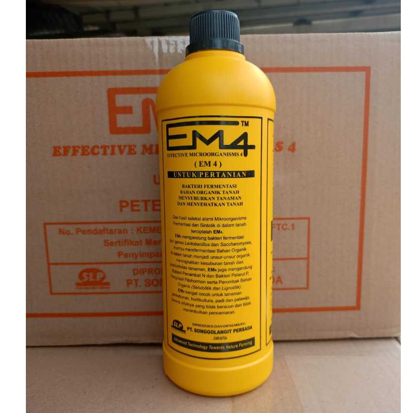 Jual Pupuk Organik Em4 Pertanian 1 Liter | Shopee Indonesia