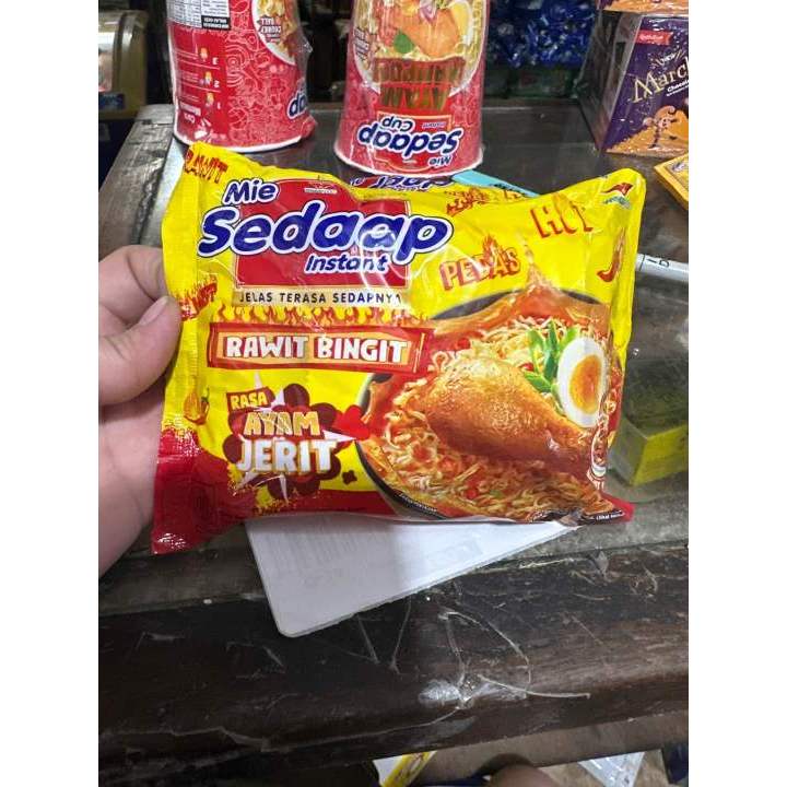 Jual (B3ST) 1pcs Mie Sedaap Sedap Rawit Bingit Ayam Jerit Murah ...