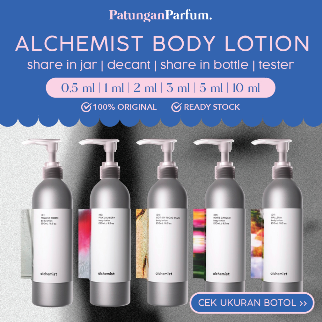 Jual Alchemist Body Lotion - Powder Room, Got My Mojo Back, Pink ...