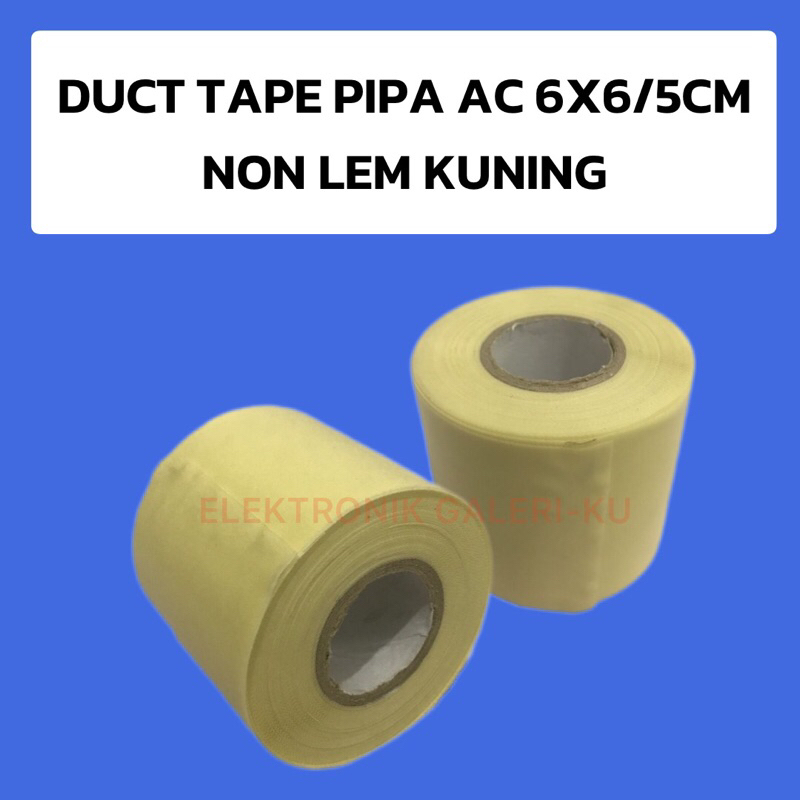Jual DUCT TAPE PIPA AC 6X6 5CM | Shopee Indonesia
