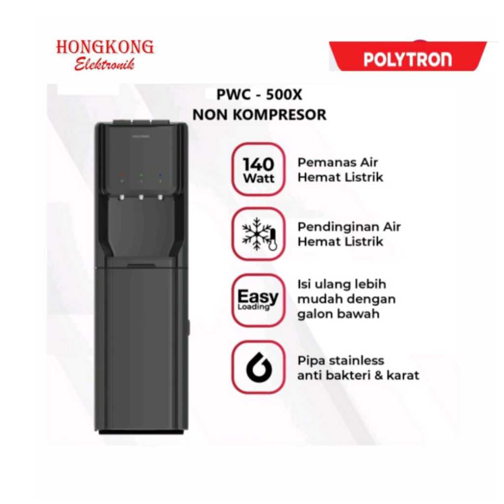 Jual Dispenser Galon Bawah Polytron PWC 500X | Shopee Indonesia