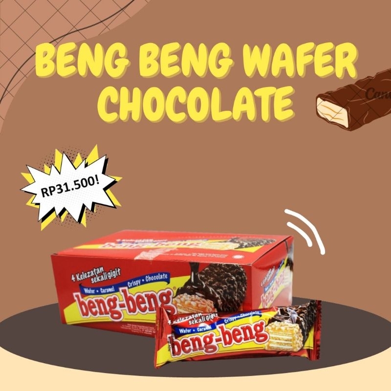 Jual BENG BENG WAFER CHOCOLATE BOX 17x25g | Shopee Indonesia