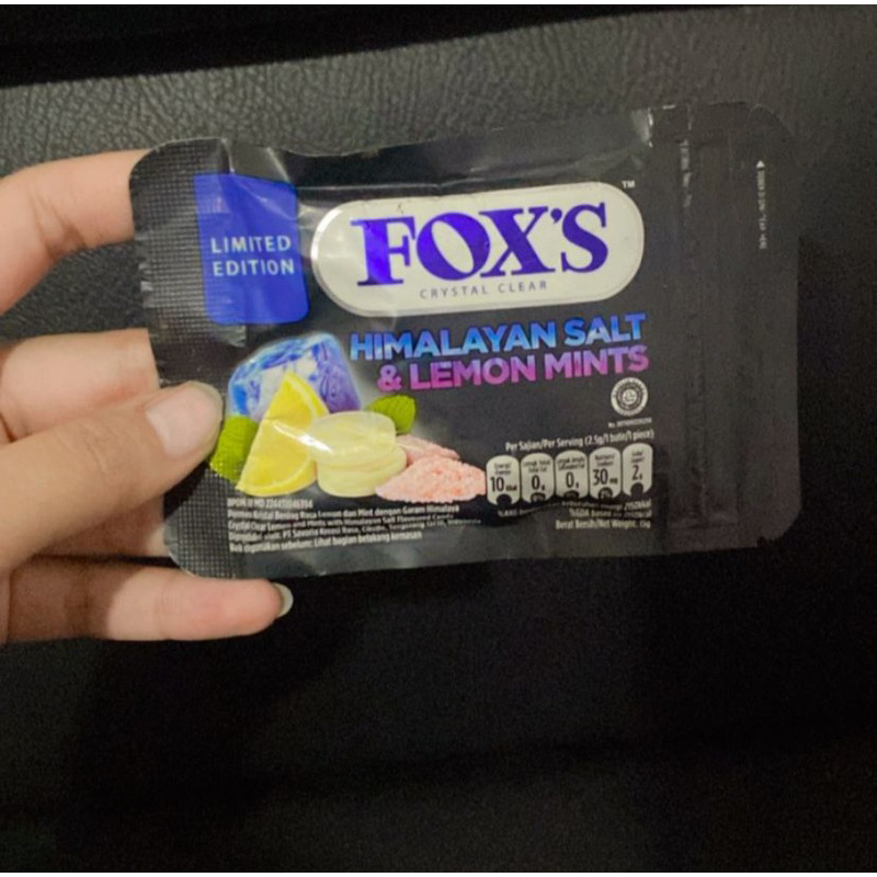 Jual permen fox's himalayan salt & lemont mint | Shopee Indonesia