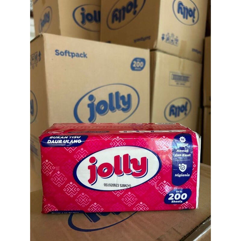 Jual Tissu Jolly 200 1 DUS/karton isi 48pcs | Shopee Indonesia