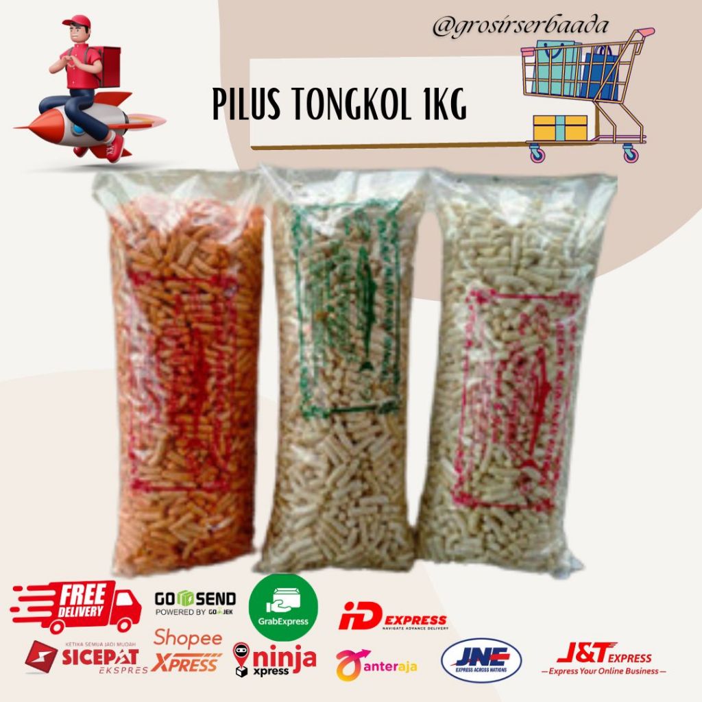 Jual KERUPUK PILUS TONGKOL 1kg | Shopee Indonesia